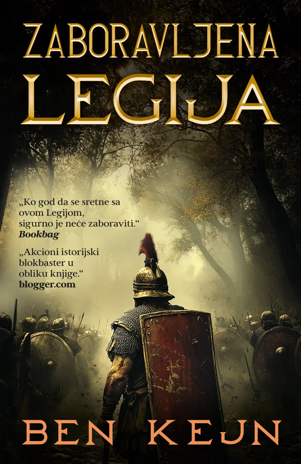 Laguna - Zaboravljena legija - Ben Kejn - Knjige o kojima se priča