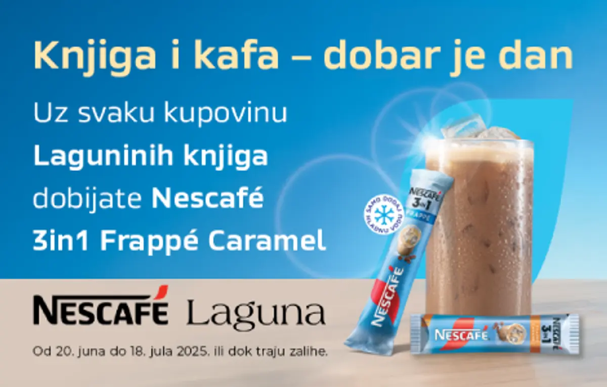 Laguna - Bukmarker - Akcija „Knjiga i kafa – dobar je dan“ od 20. juna ...